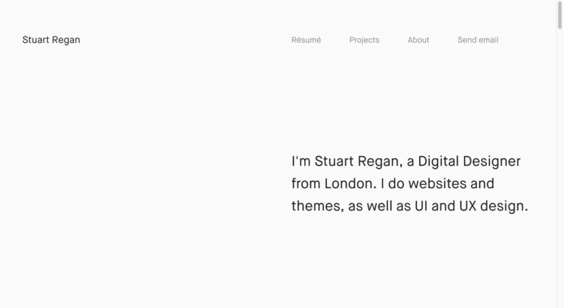 Stuart Regan on Minimal Gallery