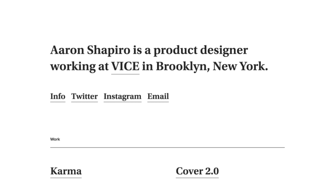 Aaron Shapiro on Minimal Gallery