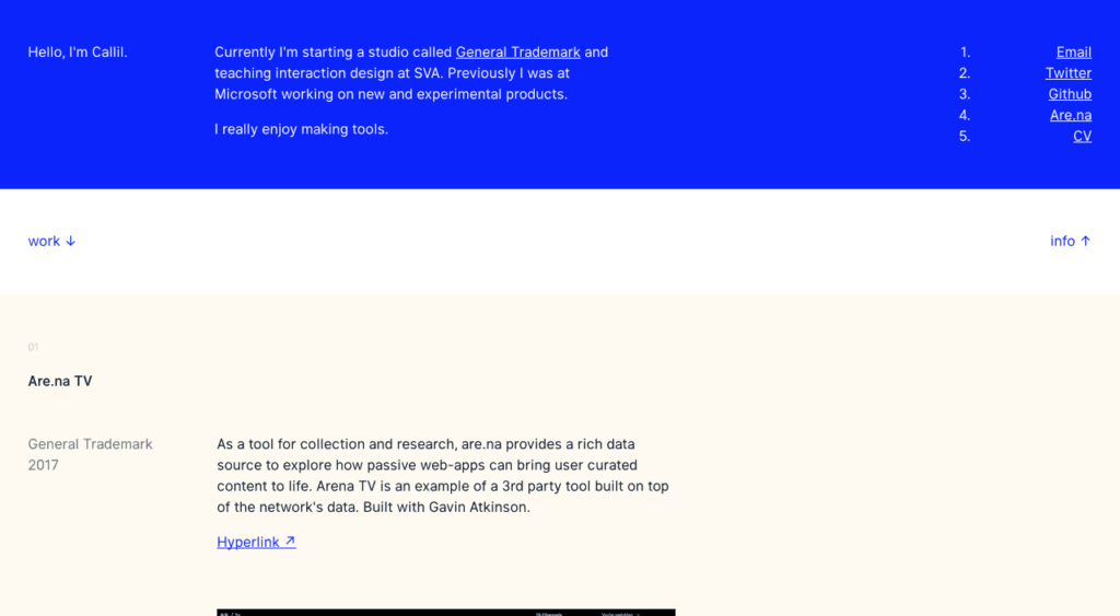 Callil Capuozzo featured on Minimal Gallery