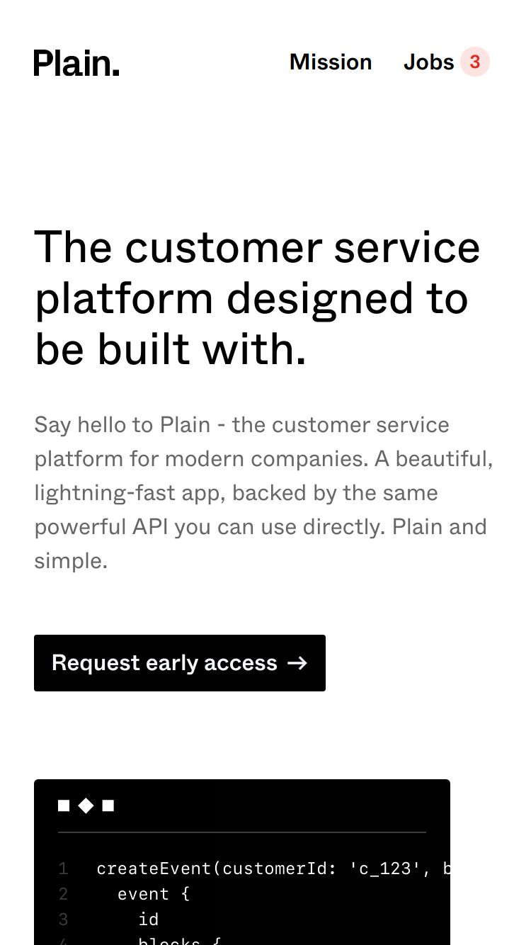 Plain featured on Minimal Gallery