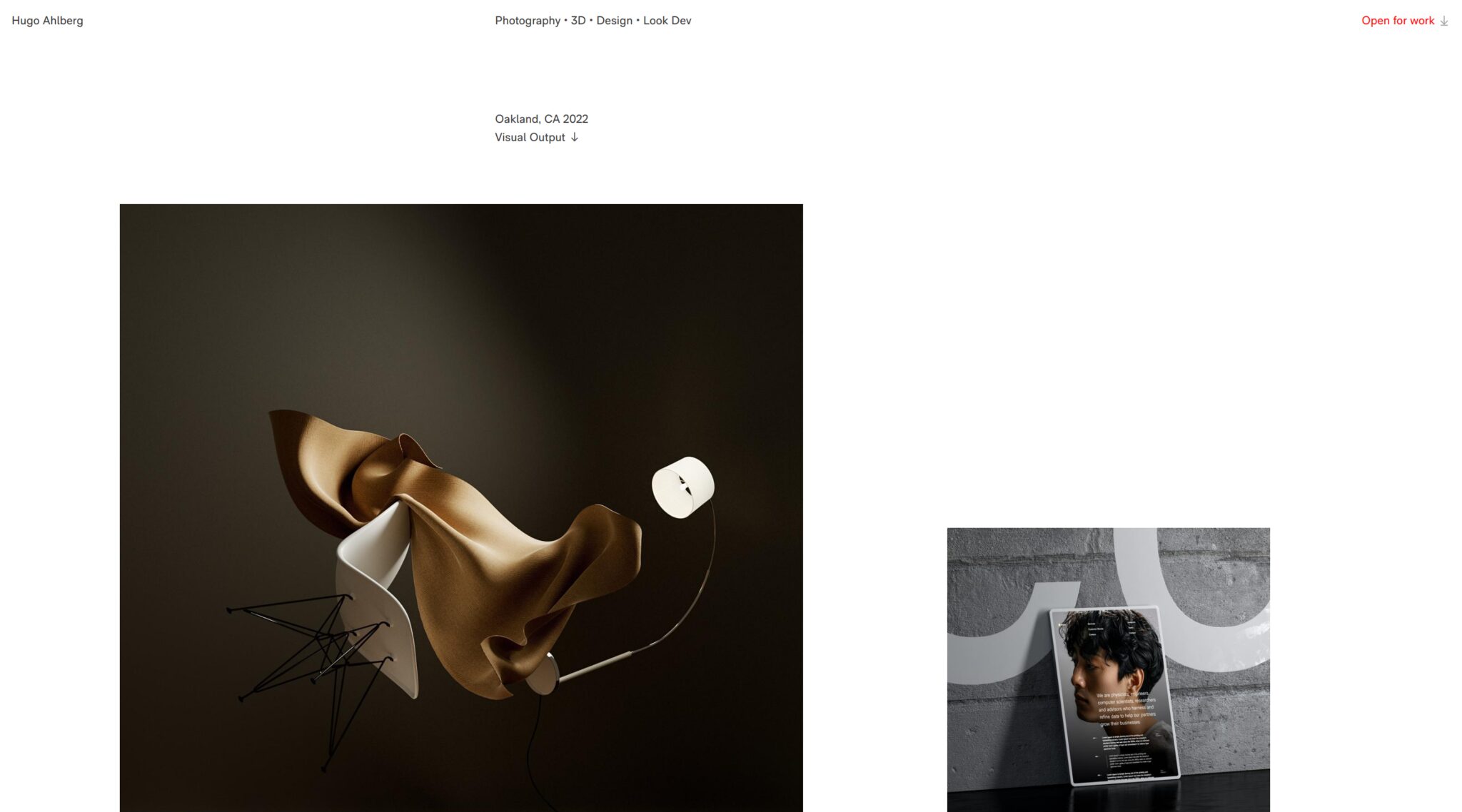 Hugo Ahlberg on Minimal Gallery