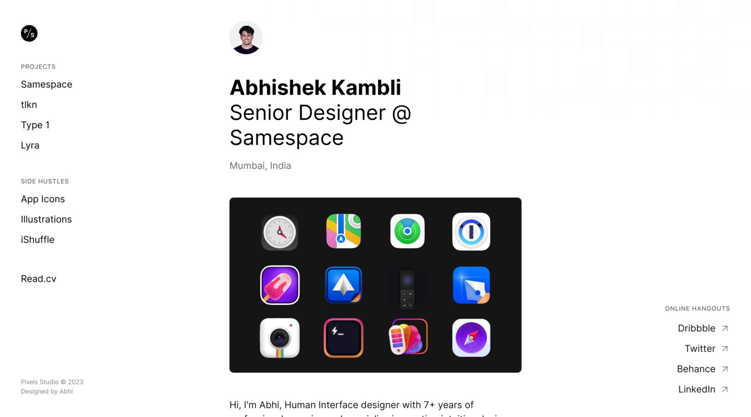 Pixels Studio on Minimal Gallery