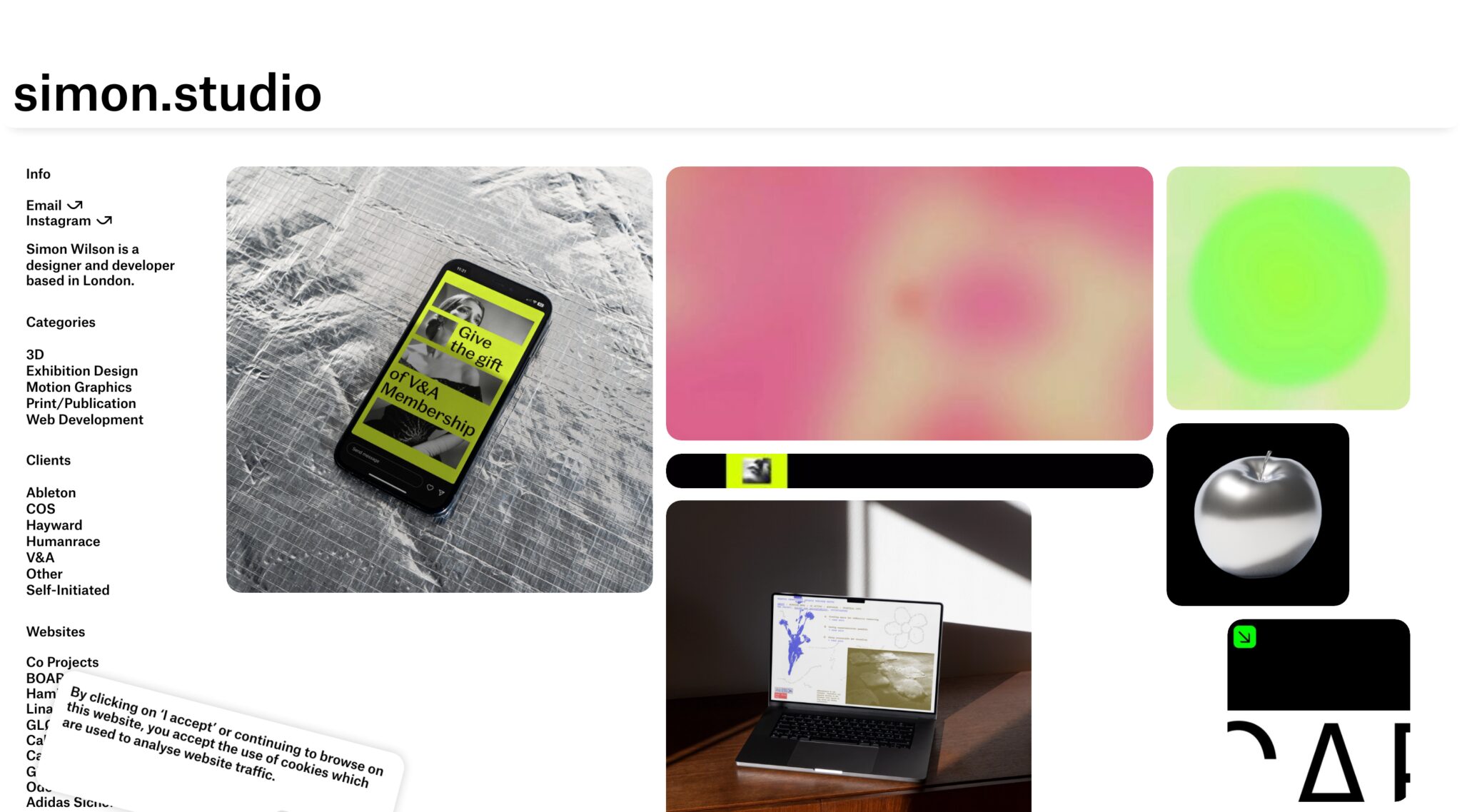 simon.studio on Minimal Gallery