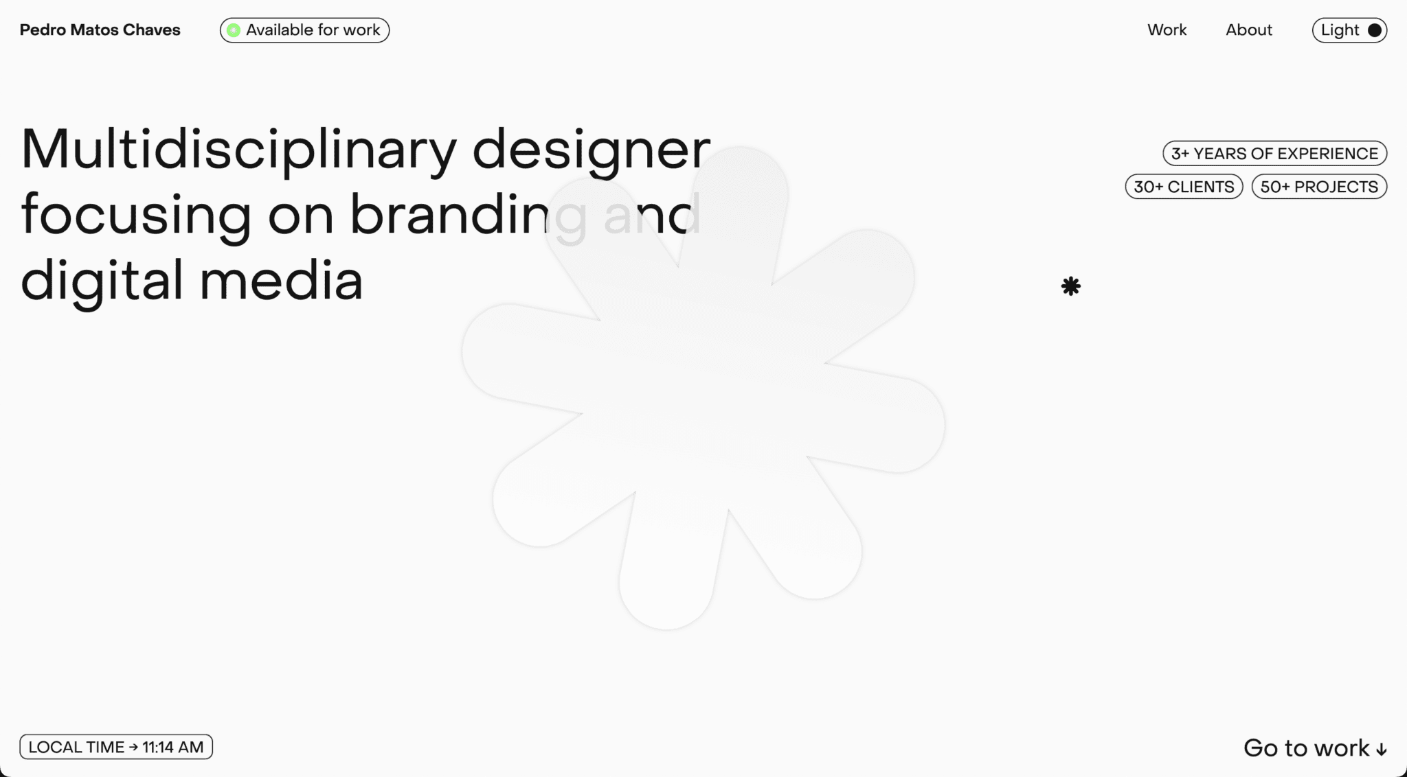 Pedro Matos Chaves on Minimal Gallery