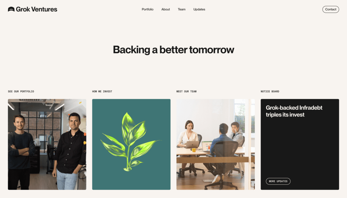 Grok Ventures on Minimal Gallery
