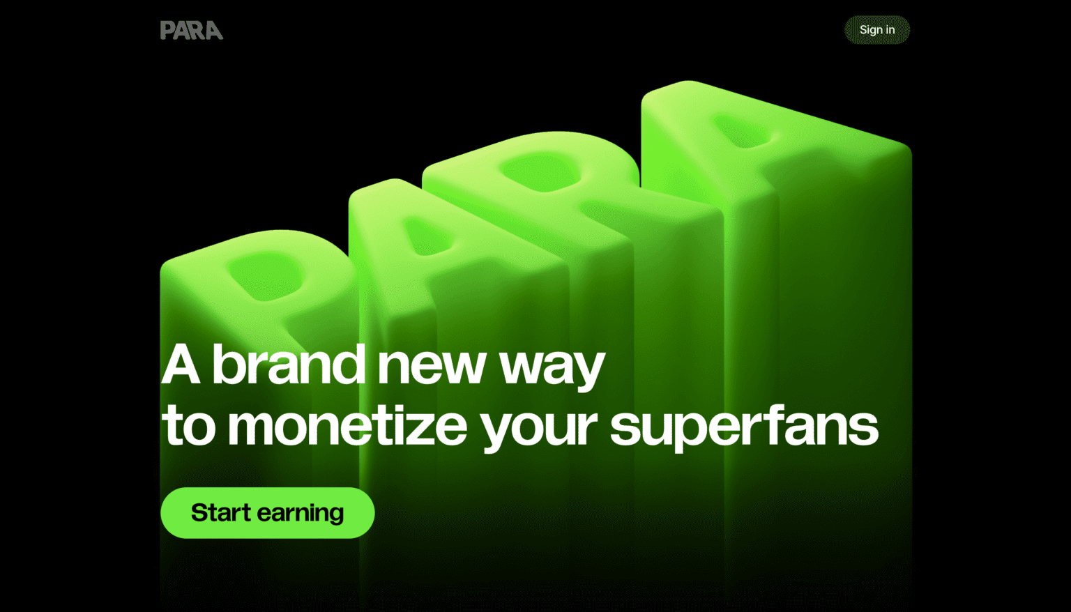 Para on Minimal Gallery