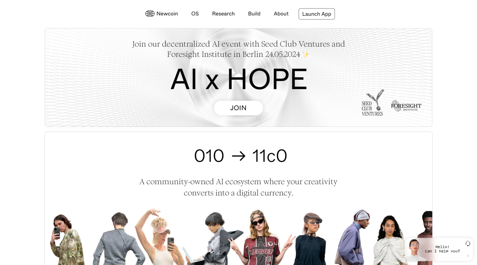 Newcoin on Minimal Gallery